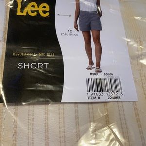 Lee | Shorts | Lee Regular Fit Mid Rise Short | Poshmark